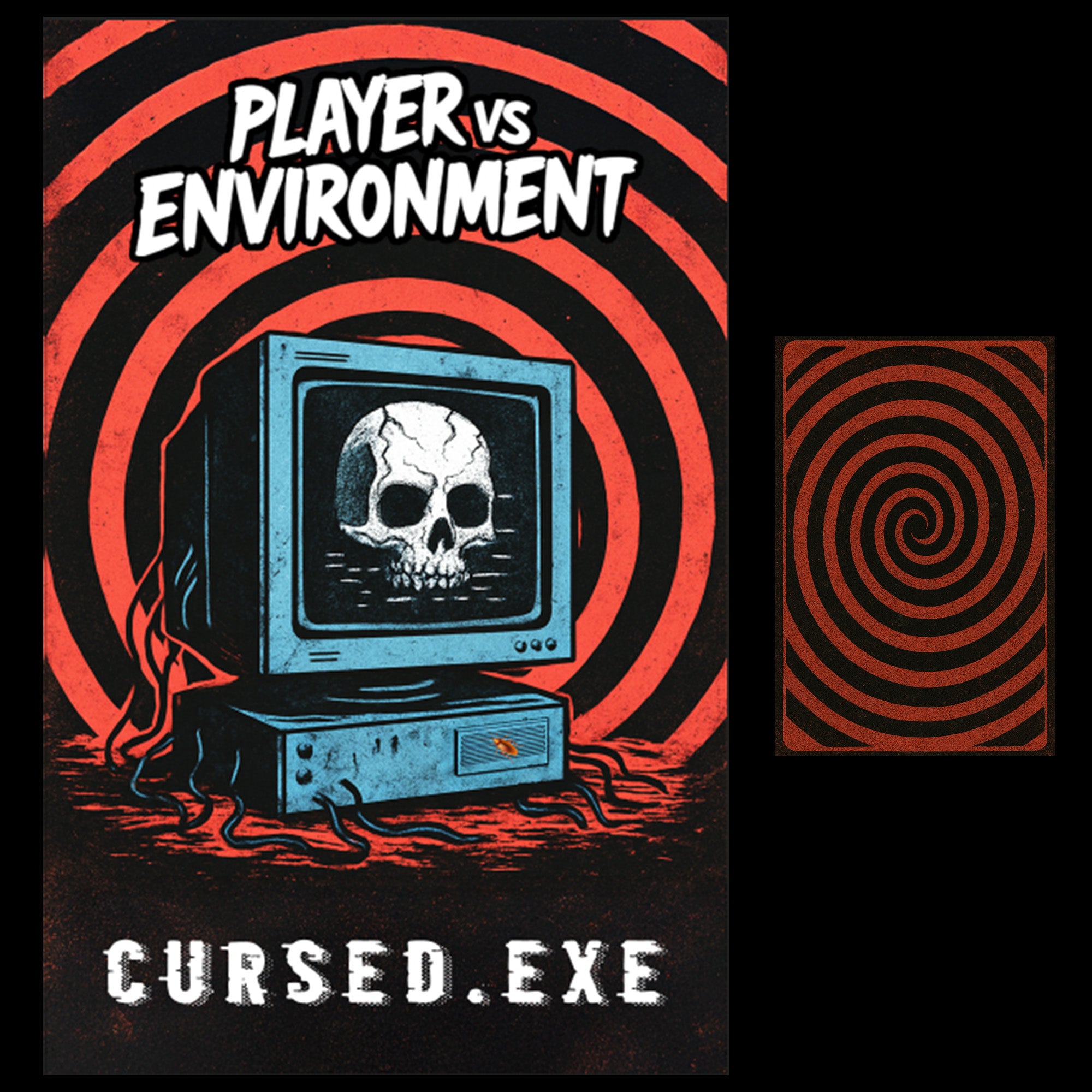CURSED.EXE Comic Book + Mystery Collector Card – Player vs Environment